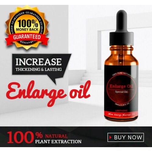 Natural Herb Male/Man Penis Enlargement Oil Cream Essential Oil Sex ...
