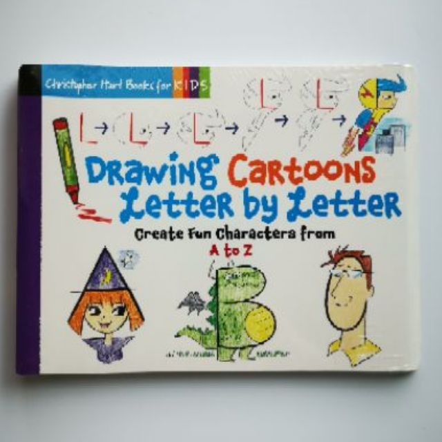 New ~ Drawing Cartoons Letter by Letter : Create Fun Characters from A ...