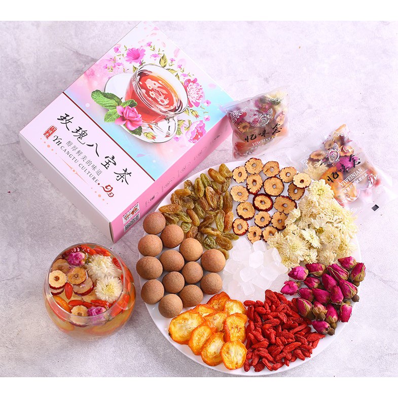 Rose Eight Treasure Tea Health Conditioning Flower Tea Rose Eight ...