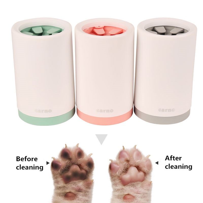 Dog Paw Cleaner Cup for Small Large Dogs Pet Foot Cleaning Cup Soft ...