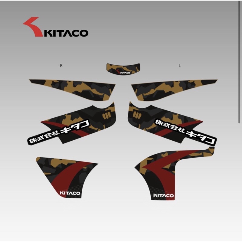 CT125 Stickers From Japan Kitaco Center Withdrawal Honda Tight House ...