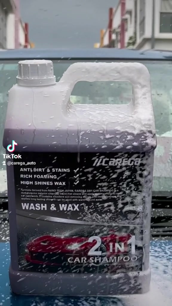 CAREGA Car Wash Shampoo Ultimate Nano Car Wash Foam Nano Snow Wash ...