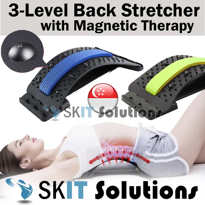 ★Back Magic Stretcher with Magnetic Therapy Points★Posture Corrector ...
