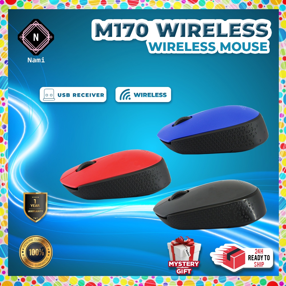 Logitech M170 Wireless Mouse (Carton box packing) | Shopee Singapore