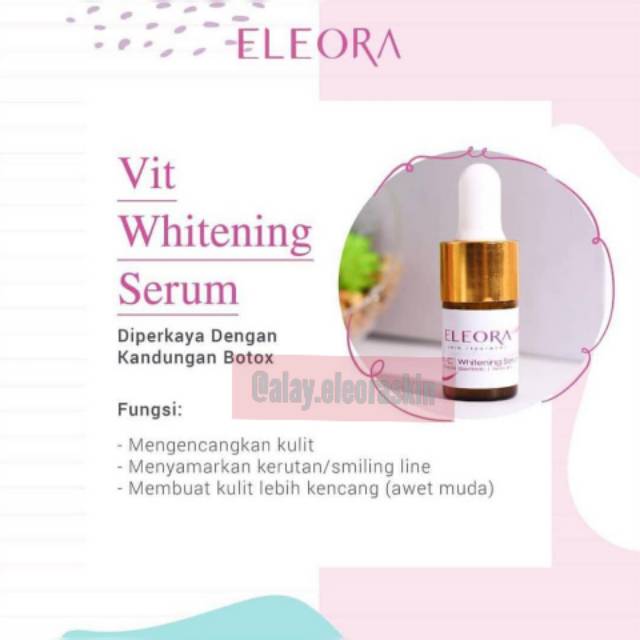 Eleora SERUM VITAMIN C (Vit-C) | Shopee Singapore