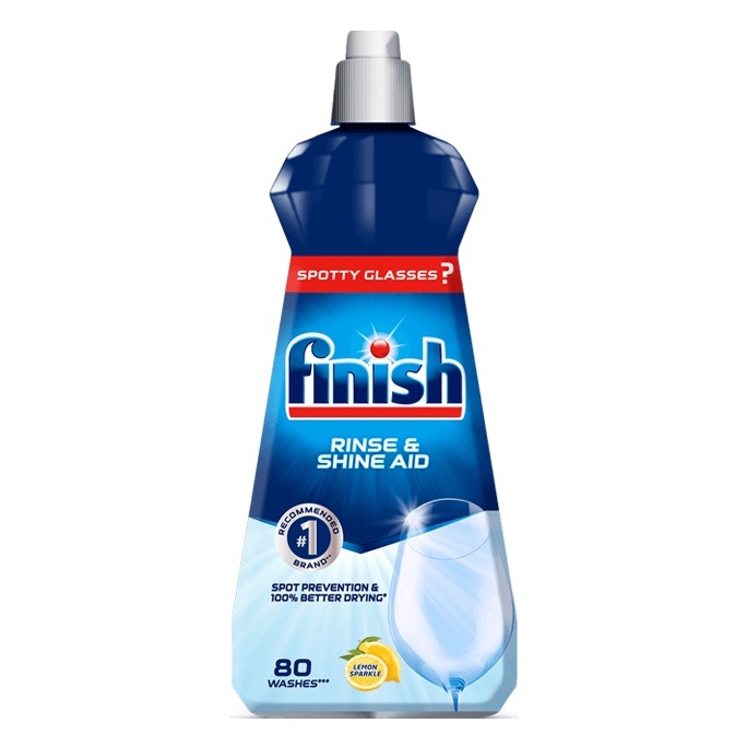 Wholesale!! Finish Rinse Aid Liquid Dishwasher 400ml [Regular / Lemon ...