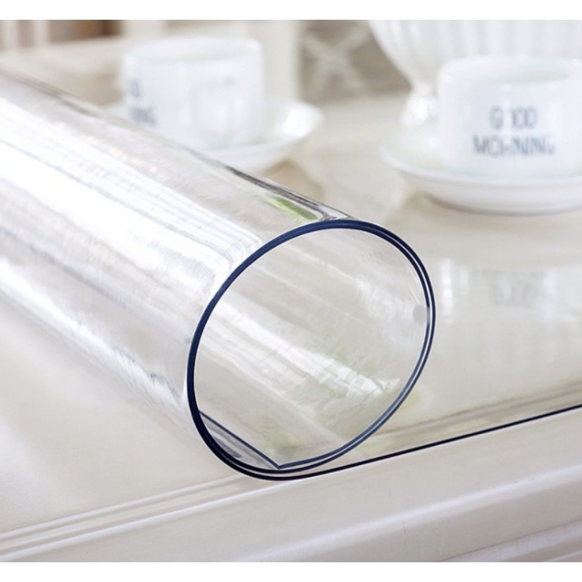 【SG Local Stock】Table Mat Transparent Clear PVC Soft Crystal Glass ...