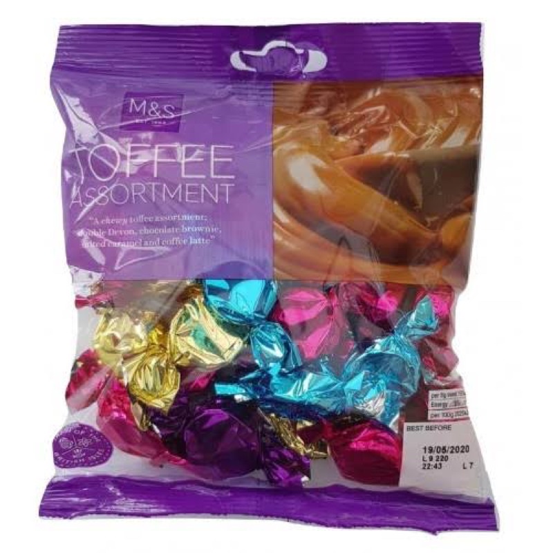 Marks Spencer Toffee Assortment Toffee Eclair Extremely Chocolatey ...