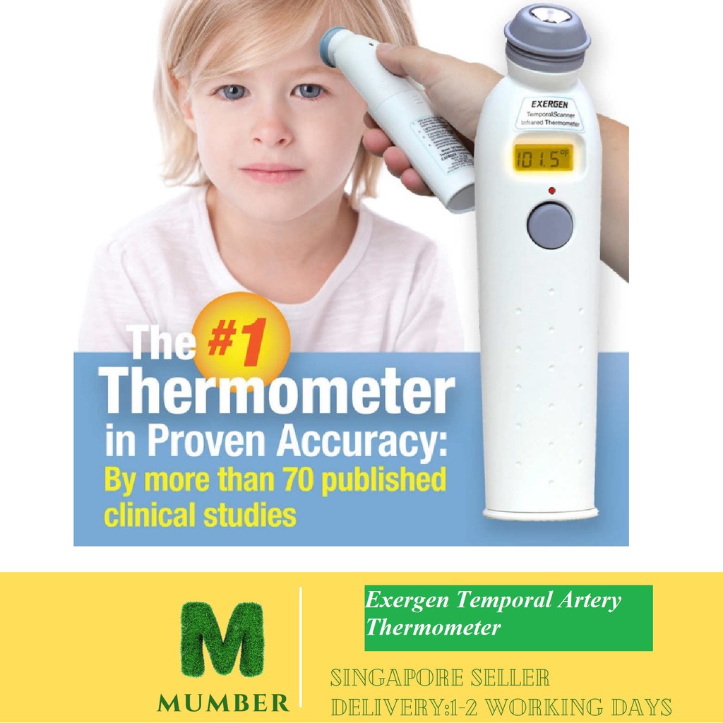 Exergen Temporal Artery Thermometer | Shopee Singapore