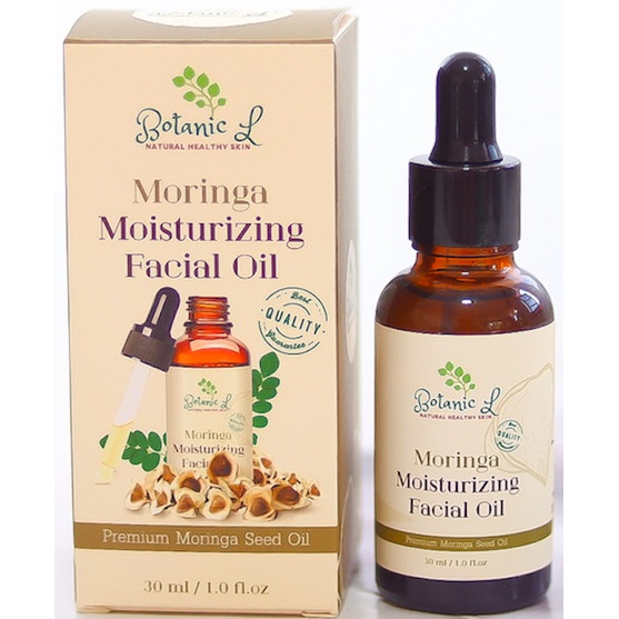 Botanic L 100% Pure Moringa Face Oil: Lightweight Texture for Dry ...