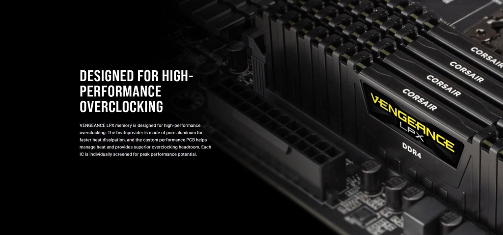 CORSAIR VENGEANCE LPX 16GB/32GB/64GB DDR4 DRAM Memory Kit (LIMITED ...