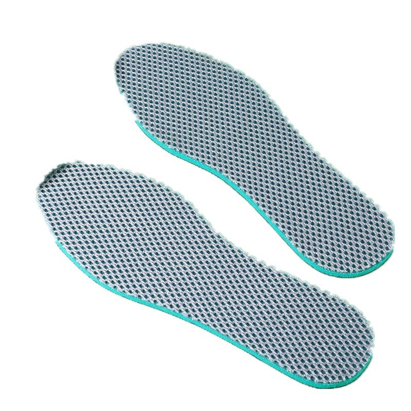 Unisex 4D Soft Sponge Sport Insole / Mesh Fabric Breathable Pain Relief ...