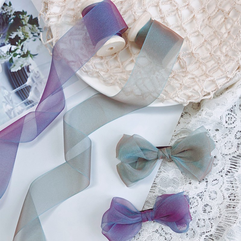 Gift Wrapping Colorful Ribbons Creative Packaging Ribbon Flower Bouquet ...