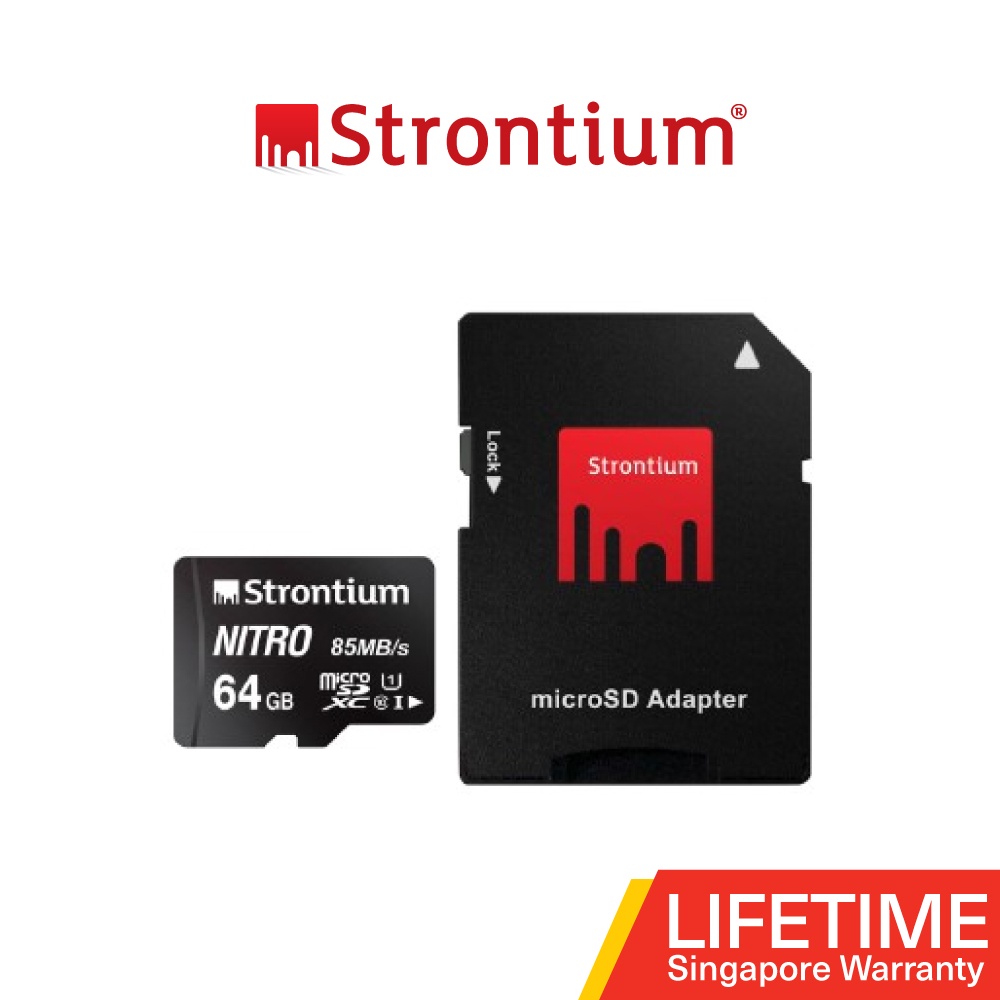 Strontium Nitro Micro SD Card with Adapter | Shopee Singapore