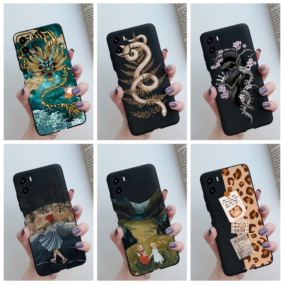 Dragon Snake Case VIVO Y01 Y15s Y15A Y33s Y21a Y21e Y21t Y21 Y21s Y51 ...
