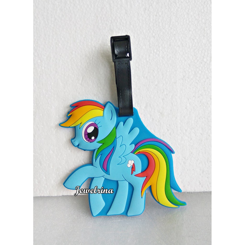 My little pony luggage tag - Blue Colour | Shopee Singapore