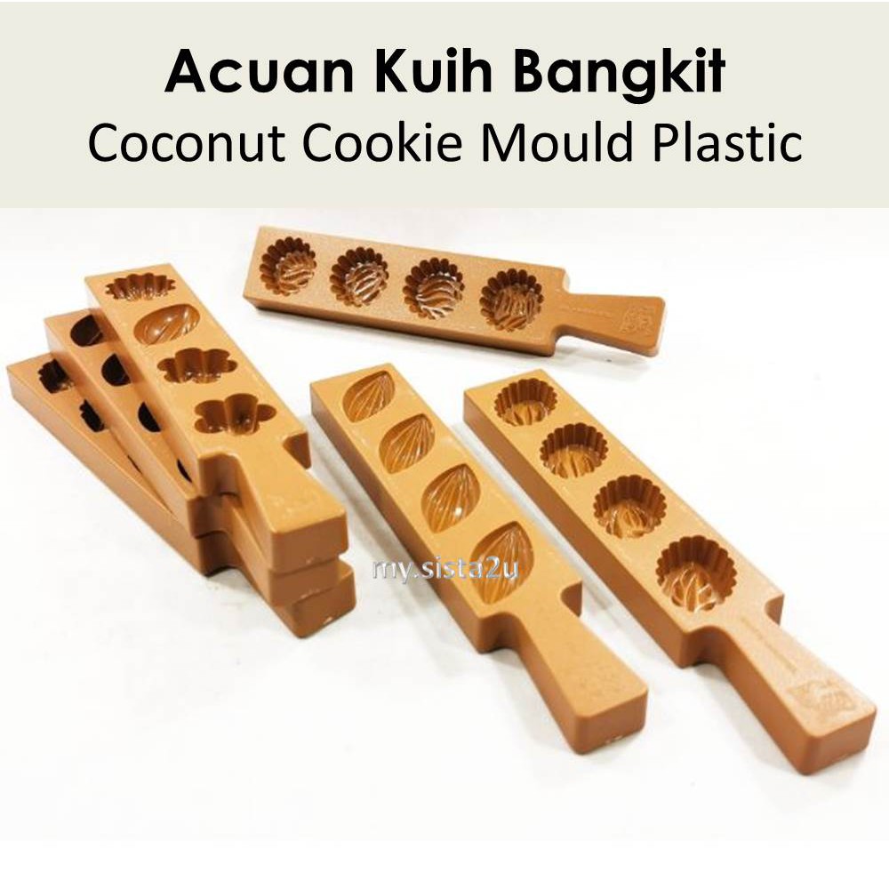 Acuan Kuih Bangkit Plastic/Putu Kacang Plastic Coconut Cookie Mini ...