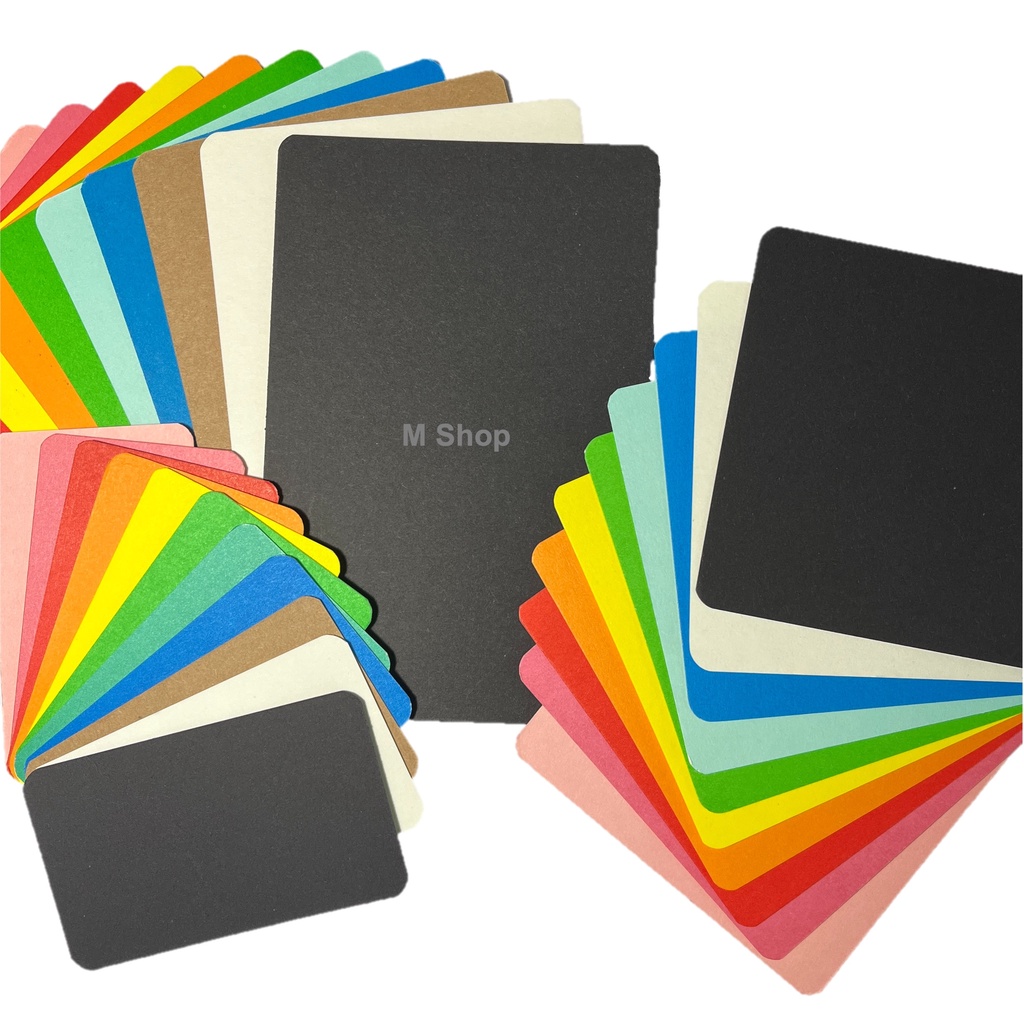 [SG Ready Stock] 350gsm Card Name Card Square Card Post Card Empty ...