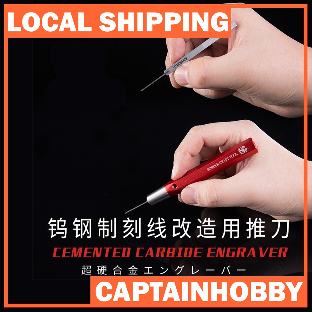 Super Hard Cemented Carbide Engraver/ Chisels 0.15mm-3mm for Gundam ...
