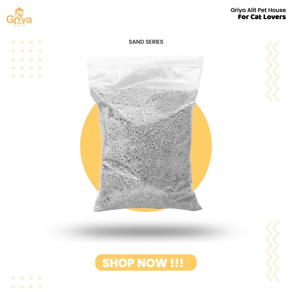 Fragrant Lumpy Sand / Bentonite Cat Sand Repack 1 Kg | Shopee Singapore