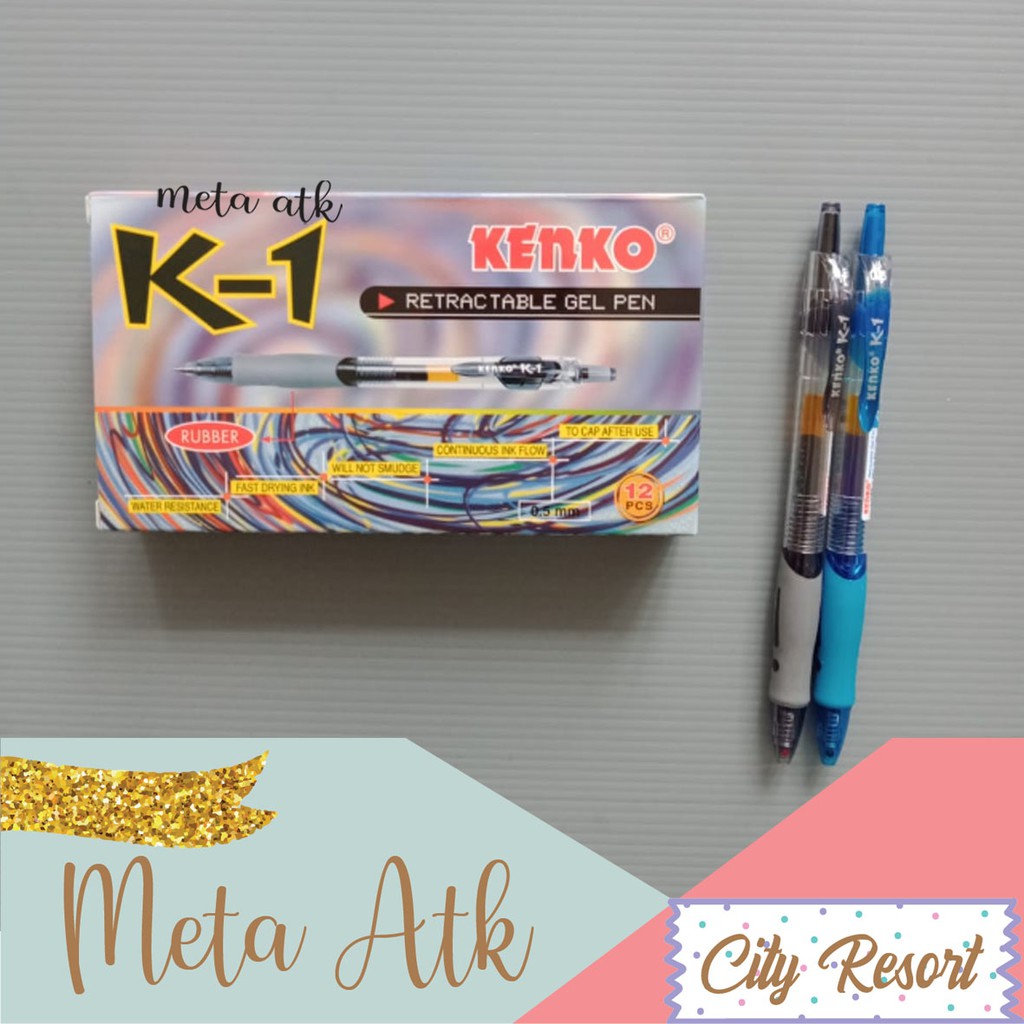 Kenko K-1 Gel Pen/Pen (1pc) | Shopee Singapore