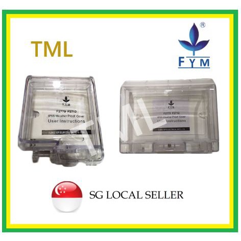 FYM Weatherproof Socket Cover Switch Cover Waterproof Protector Cover ...