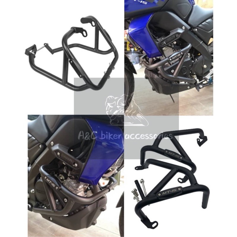 Yamaha MT15 MT 15 Crashbar Crash bar protector guard engine guard ...