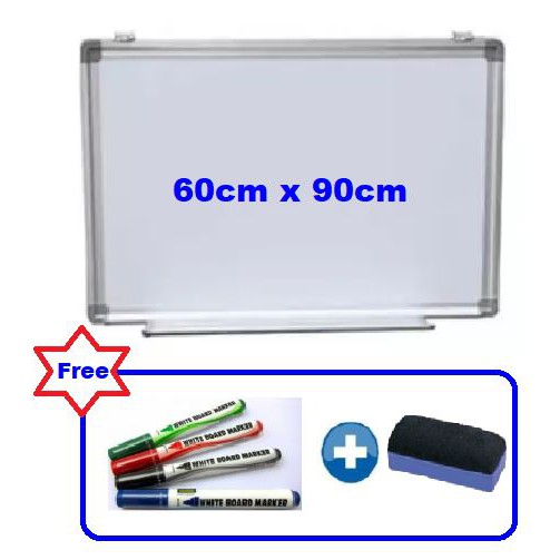 [Bundle Set] MAGNETIC WHITEBOARD SIZE: 60X90CM + FOC | Shopee Singapore
