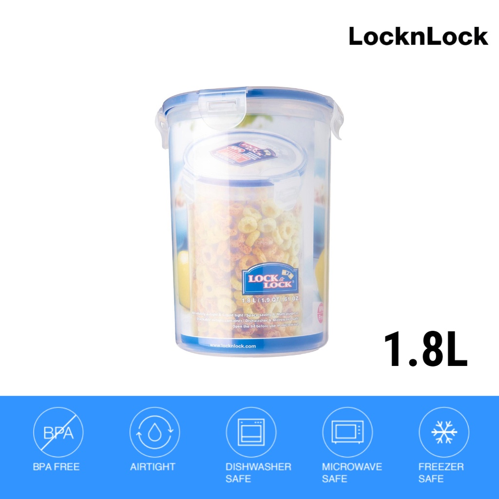 LocknLock Official Classic Airtight Food Container 1.8L (HPL-933D ...