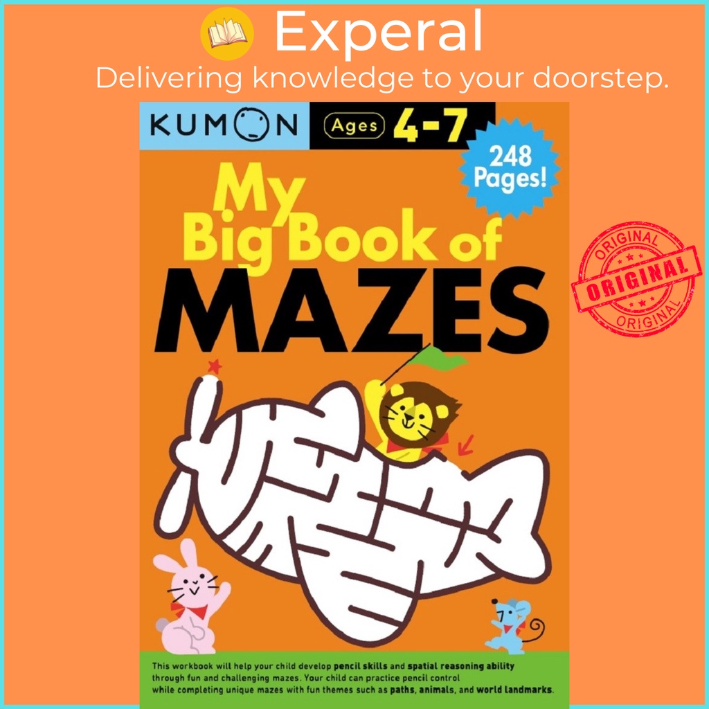 My Big Book of Mazes Bind Up by Kumon Publishing (US edition, paperback ...