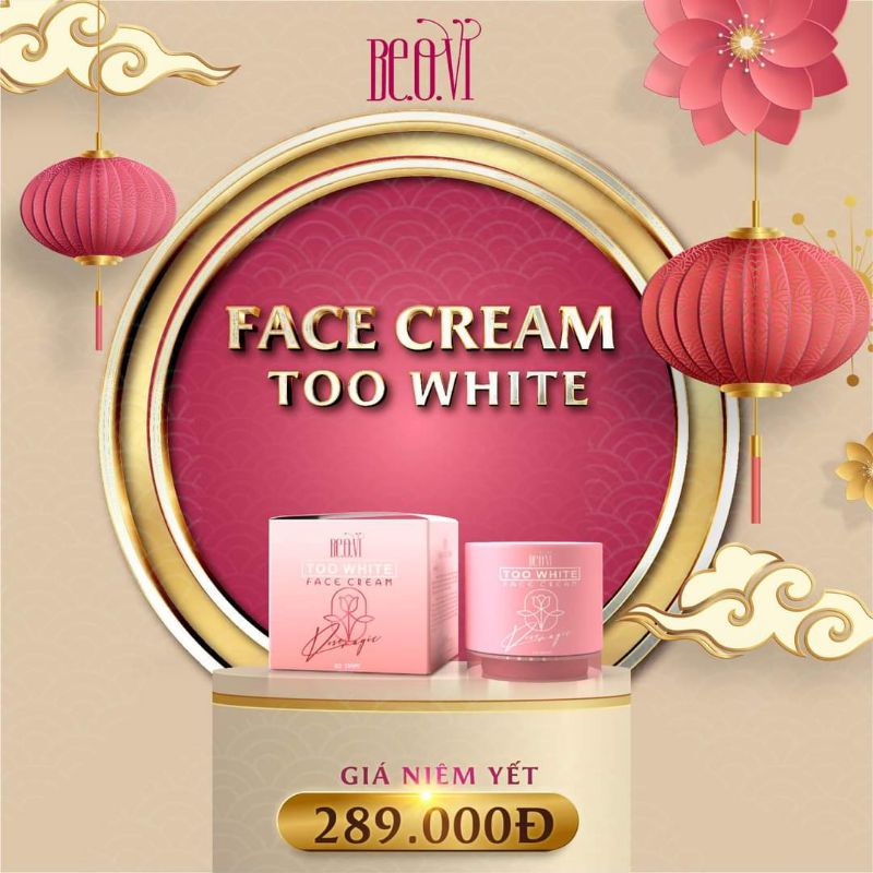 Face Cream Beovi Too White Thuy Singer (White daa And Intensive daa ...