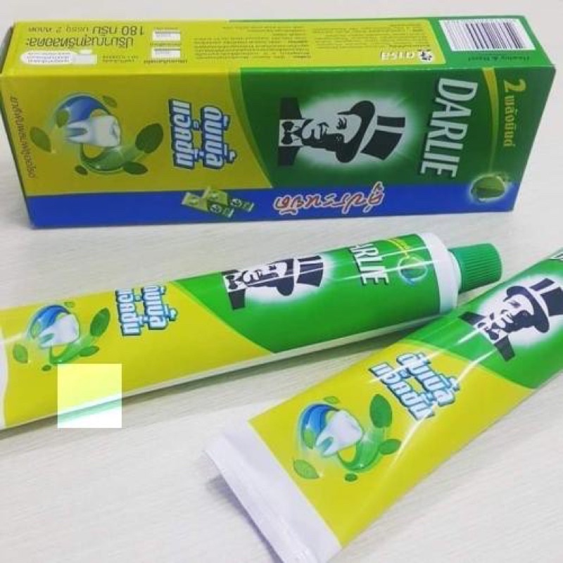 [Genuine] Darlie Thai Old Man Toothpaste Box Of 2 Tubes x 160g | Shopee ...