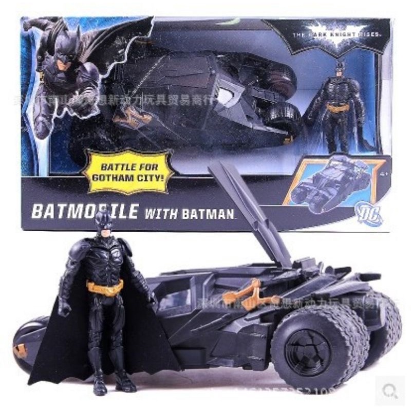 Figure set batman with car dc figure dark knight batman action figure ...