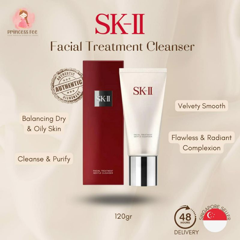 🇸🇬 Exp.2026/2027 SG Seller 🎁 SK-II - SK2 SKII Facial Treatment Gentle Cleanser 120g | Shopee ...