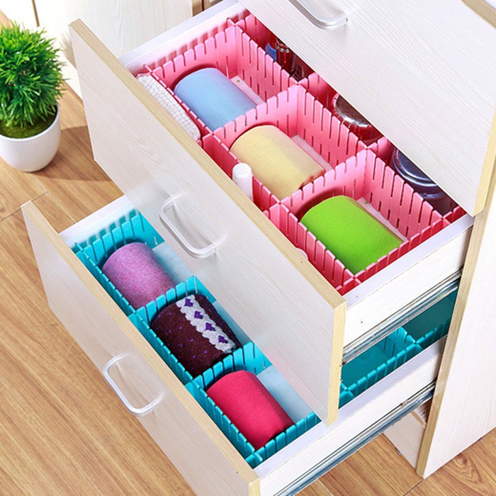 Wng DIY Drawer Organizer Divider Drawer Cabinet Box Divider | Shopee ...