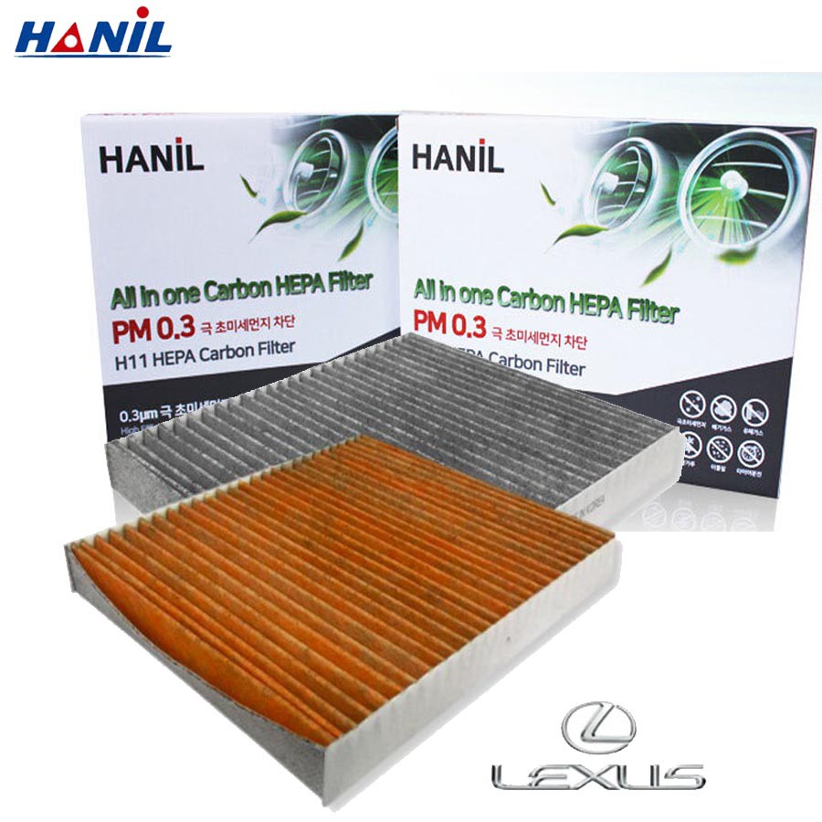 HEPA Carbon filter for Lexus RX200T NX200 LX570 GS200T ES300H RX300 ...