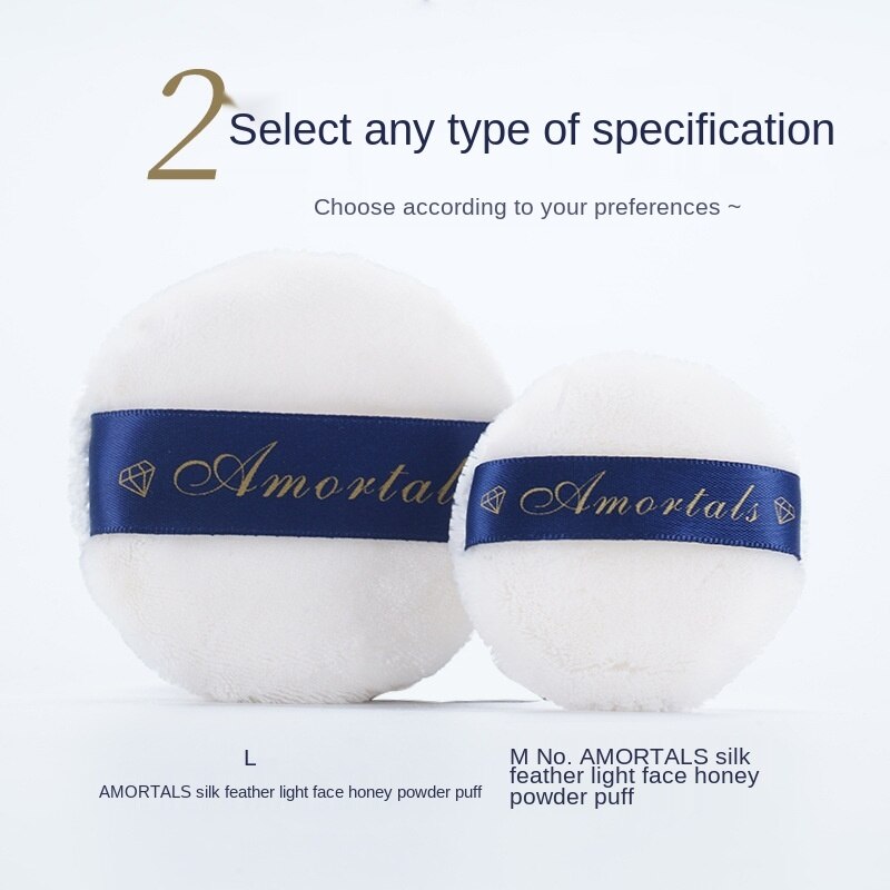 Amortals soft Air cushion powder puff set makeup tool loose powder puff ...