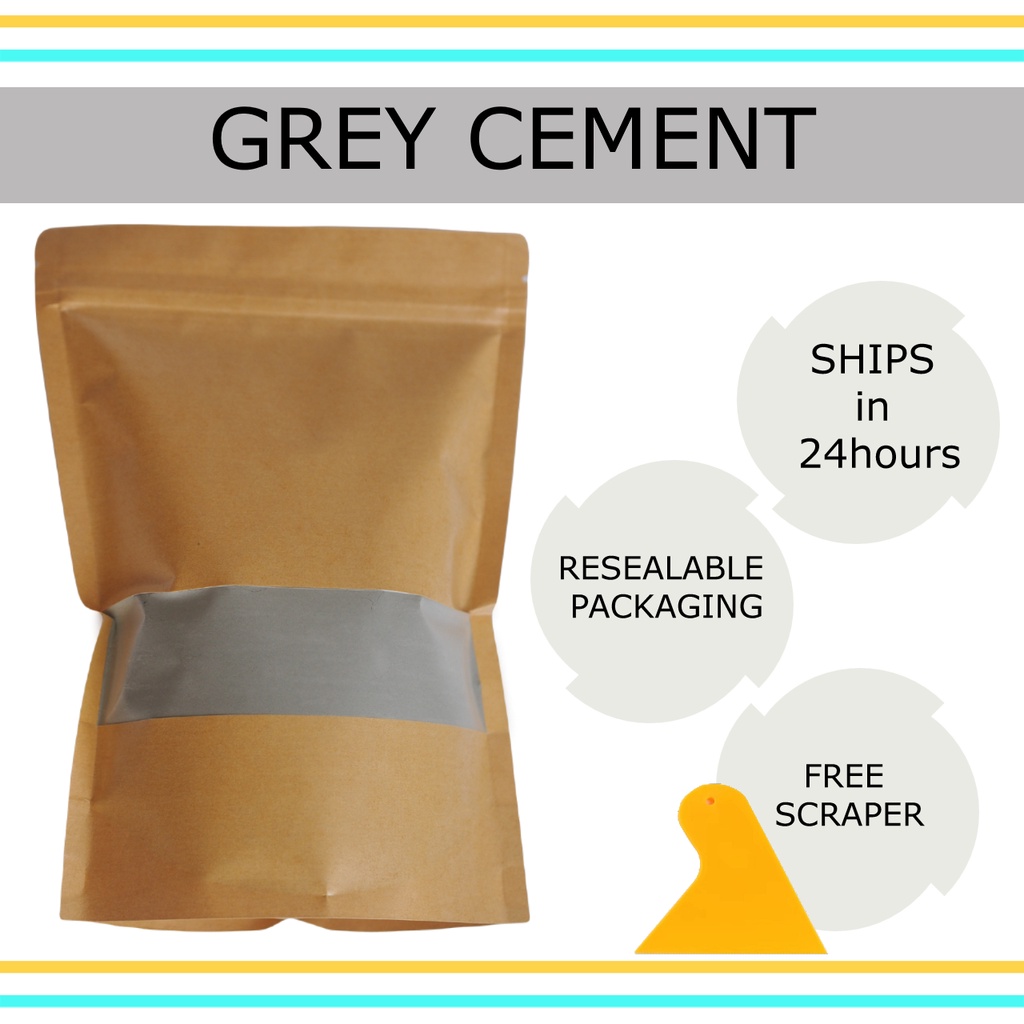 Grey cement powder 600gram 1kg or 2kg | Shopee Singapore