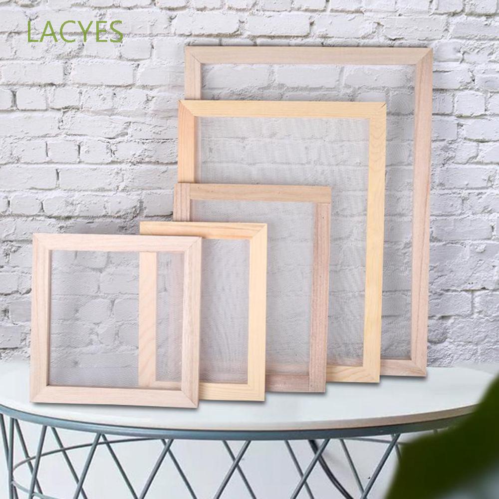 Lacyes Retro Wooden Recycled Crafts Handicrafts Paper-making Toolbox ...