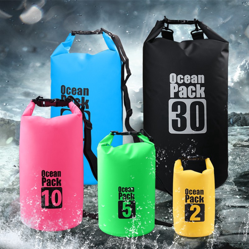 Waterproof Water Bag Outdoor Camping Swimming Rafting PVC Waterproof ...