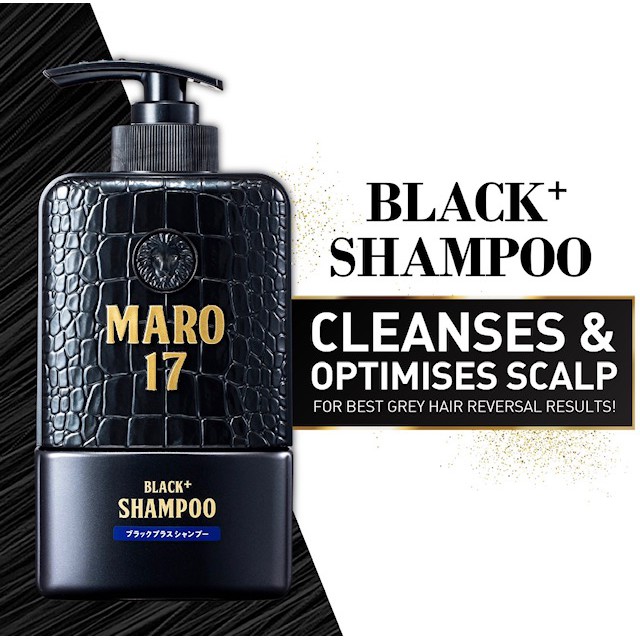 MARO 17 Black+ Shampoo 350ml (Help to Reduce Hair Loss) | Shopee Singapore