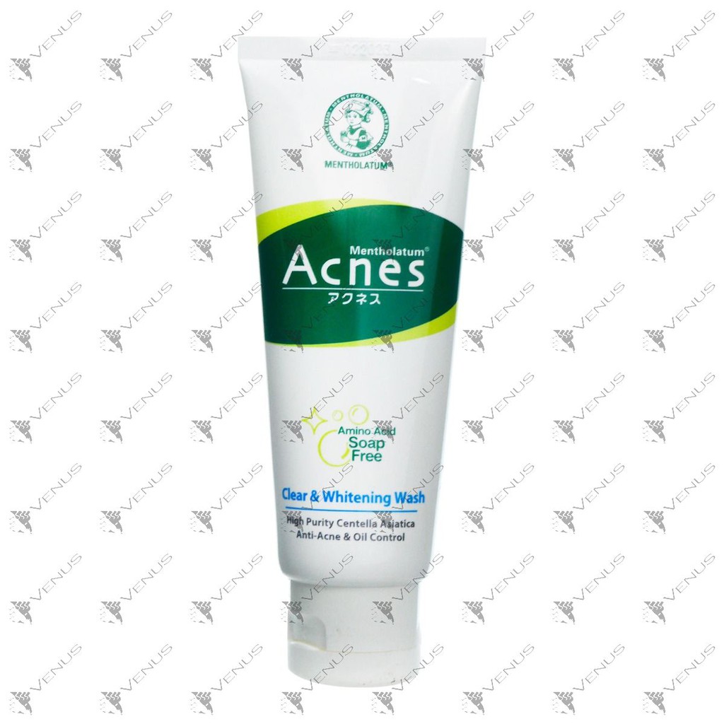 Acnes Medicated Clear & Whitening Face Wash 100g | Shopee Singapore