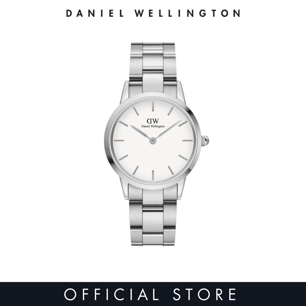 [2 Years Warranty] Daniel Wellington Iconic Link Watch 28/32mm - Silver ...