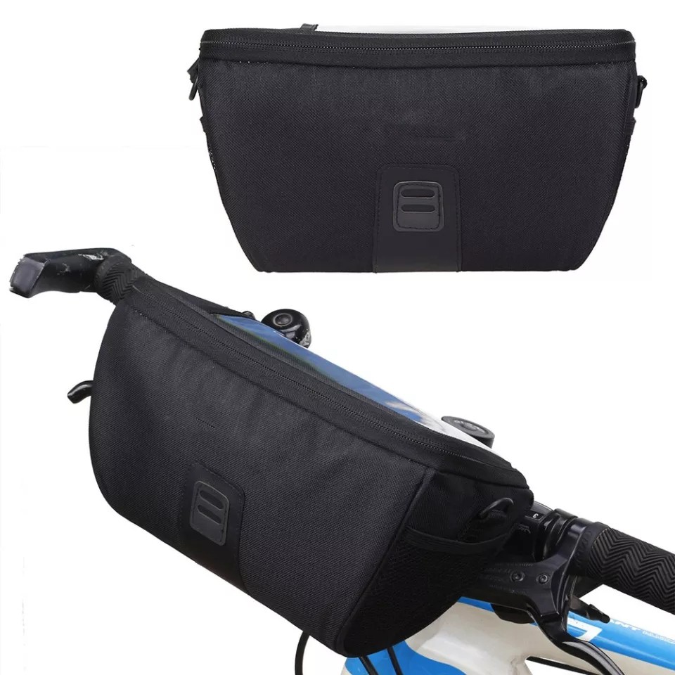 Bicycle Front Handlebar Bag Universal Basket Mount Waterproof Front ...