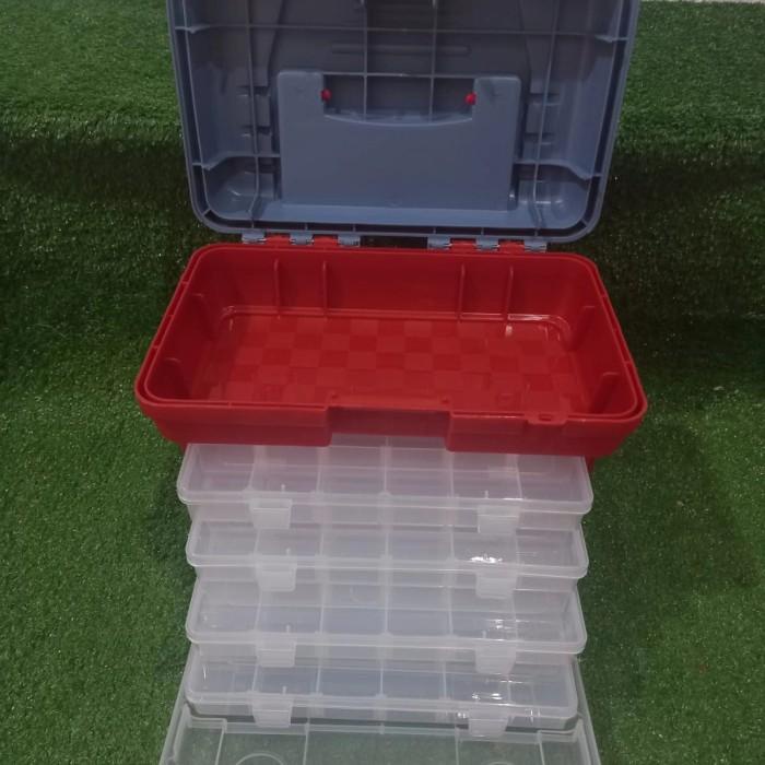 Masterspace Plastic Toolbox With 4th Toolbox Organizer Tamiya | Shopee ...