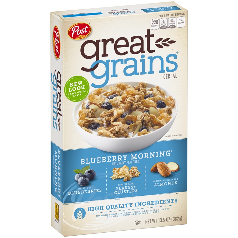 Post Selects Morning Cereal, Blueberry, 382g | Shopee Singapore