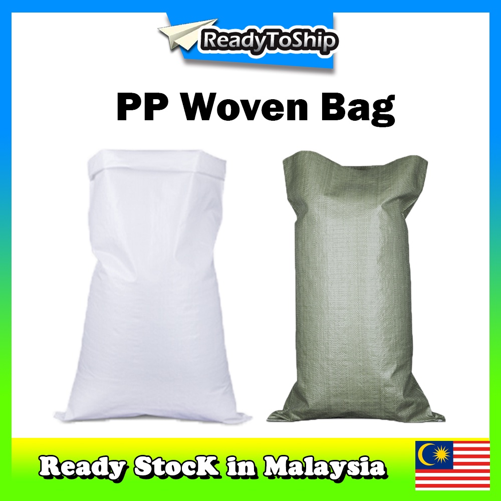 PP Woven Bag Gunny Sack Bag Guni Tas Karung Plastic Karung Big Bag Big ...