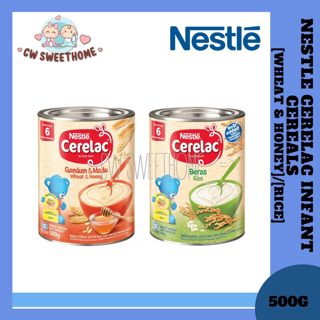 NESTLE CERELAC INFANT CEREALS 500G | Shopee Singapore