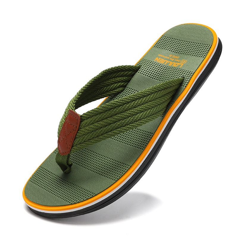 [Ready stock] Men Flip Flops INS non slip Beach Selipar Summer Soft ...
