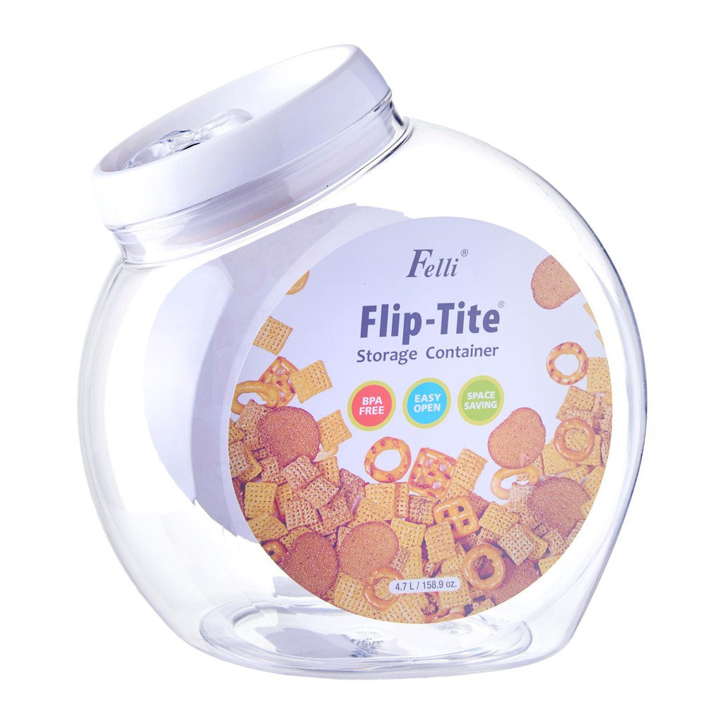 Felli Flip-Tite Cookie Jar | Shopee Singapore